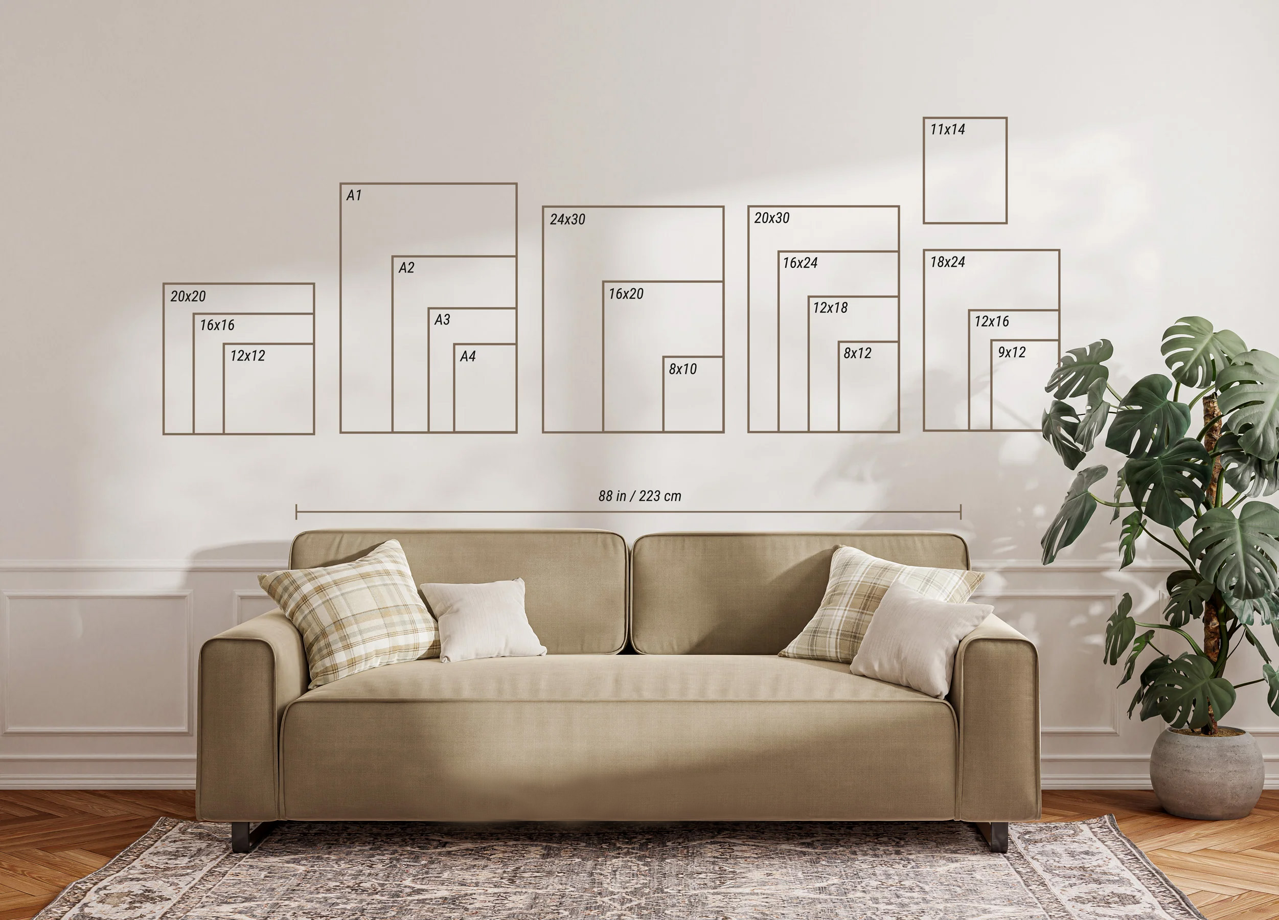 Size Guide – Dear Wall